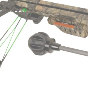 Allen Company Titan™ Crossbow Bolt De-Cocking Head, Standard Arrow Threads, Black