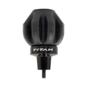 allen company titan™ crossbow bolt de-cocking head, standard arrow threads, black