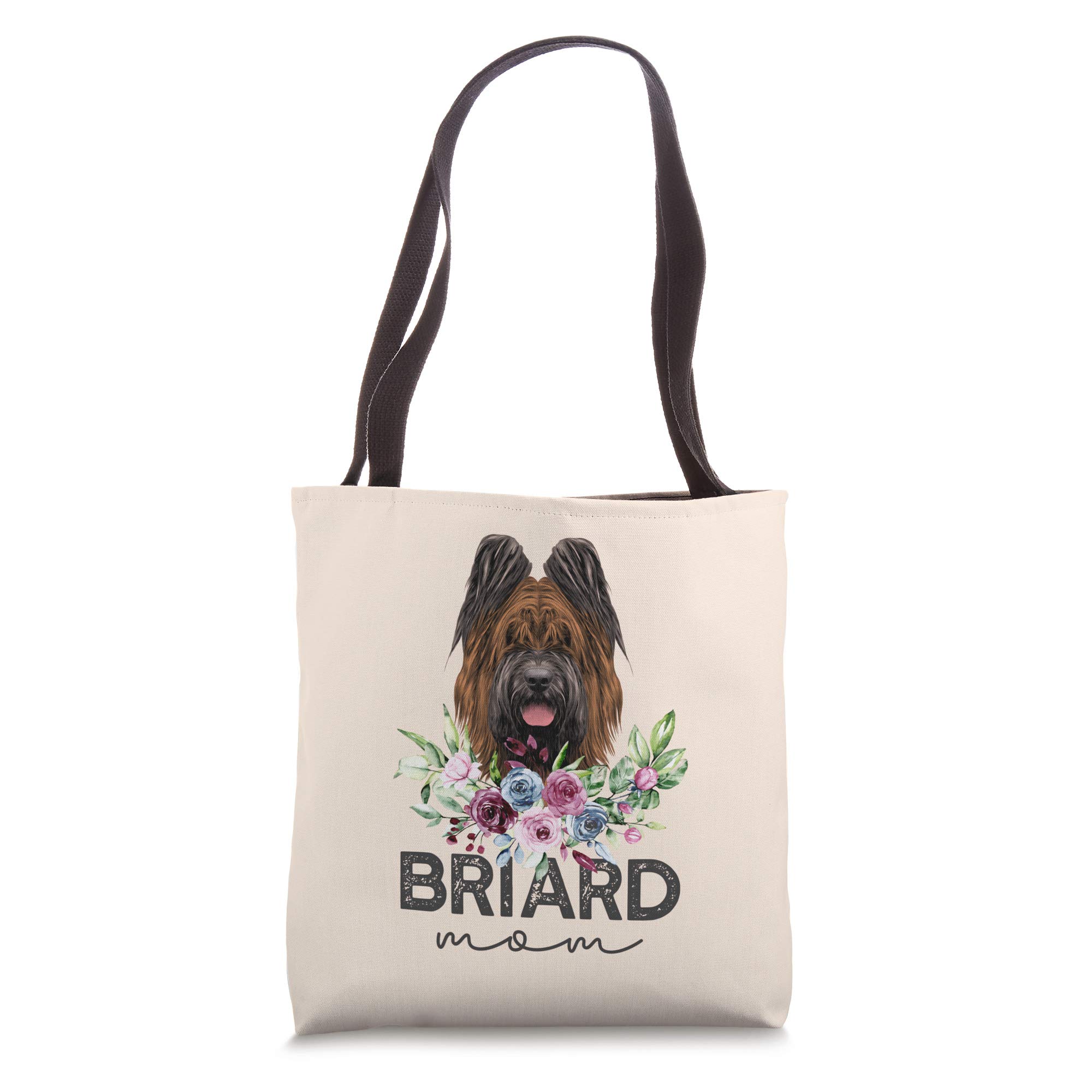 Briard Gifts Dog Mom Tote Bag