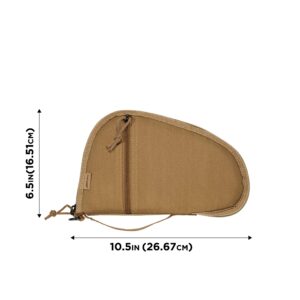 Allen Company 10.5" Torrey Handgun Case, Coyote