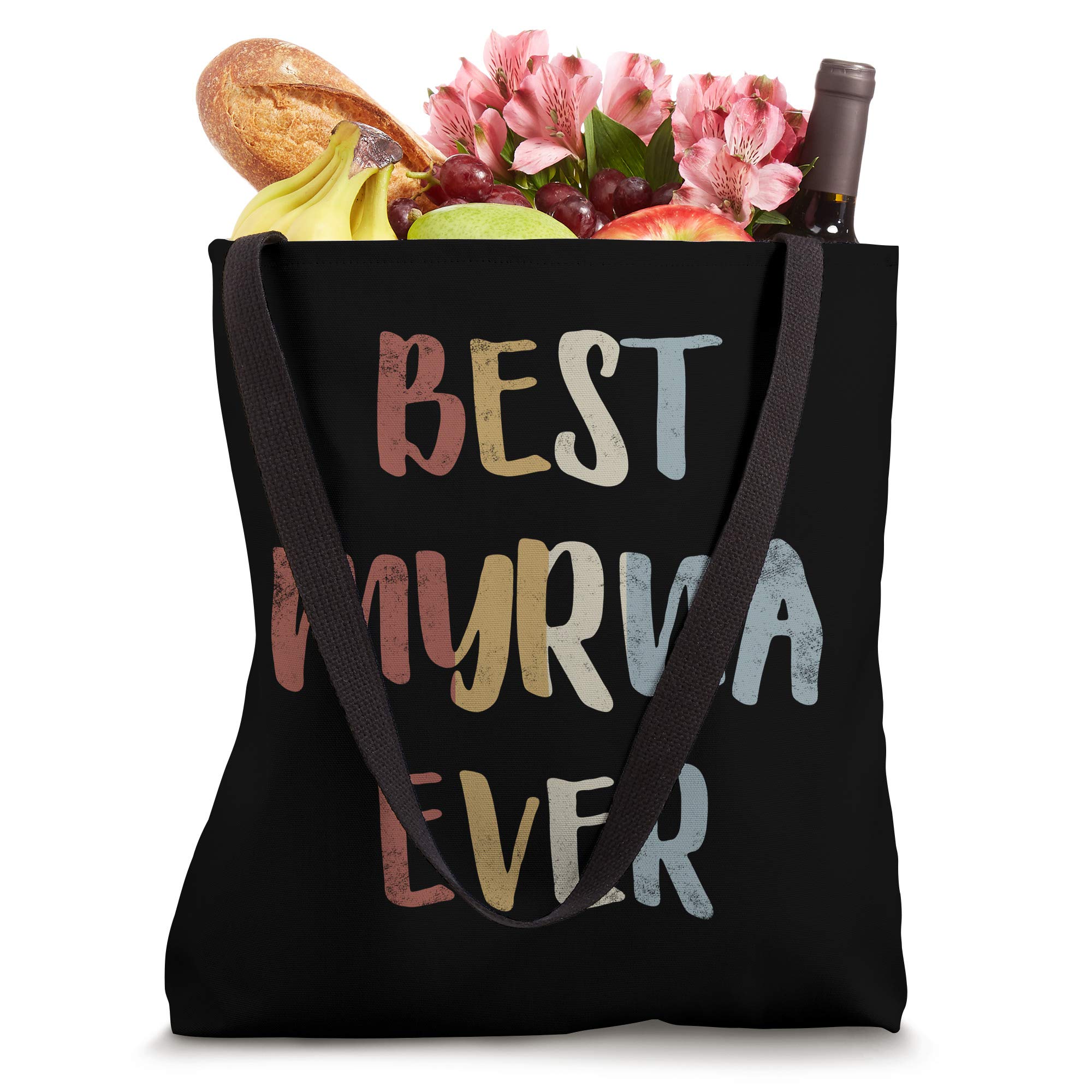 Best Myrna Ever Retro Vintage First Name Gift Tote Bag