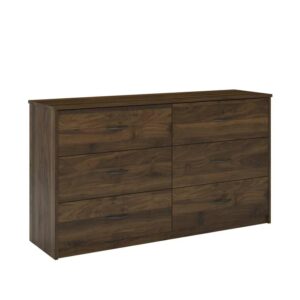 Mainstay/ Classic 6 Drawer Dresser, Walnut