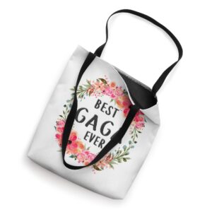 Best Gaga Ever Tote Bags Family Mom Grandma Gift for Women Tote Bag