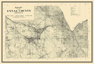 posterazzi pdxazpi0001small pinal arizona landowner 1932 fiscel poster print, 24 x 18, multicolor