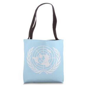 united nations flag tote bag