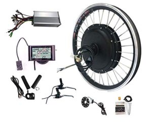 e-bike 48v 1000w 27.5" bike front wheel conversion kit, hub motor with lcd