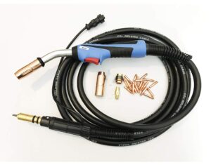 250a mig welding gun fits miller m25 m-25 millermatic 200, 210, 212, 250, 250x, 251, 252, and vintage (15ft .035 kit)