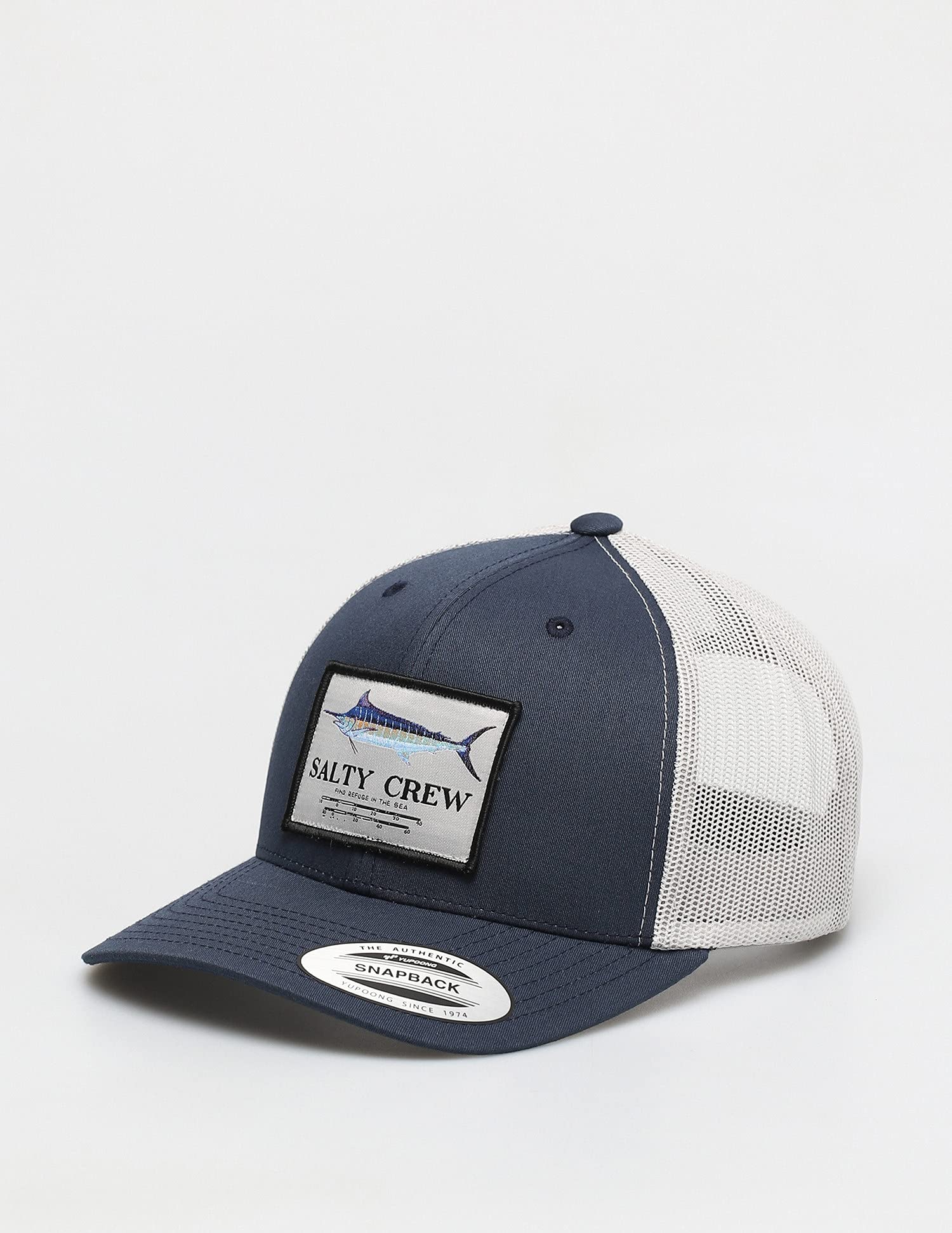 Salty Crew Men's Standard Retro, Navy/Silver, One Size