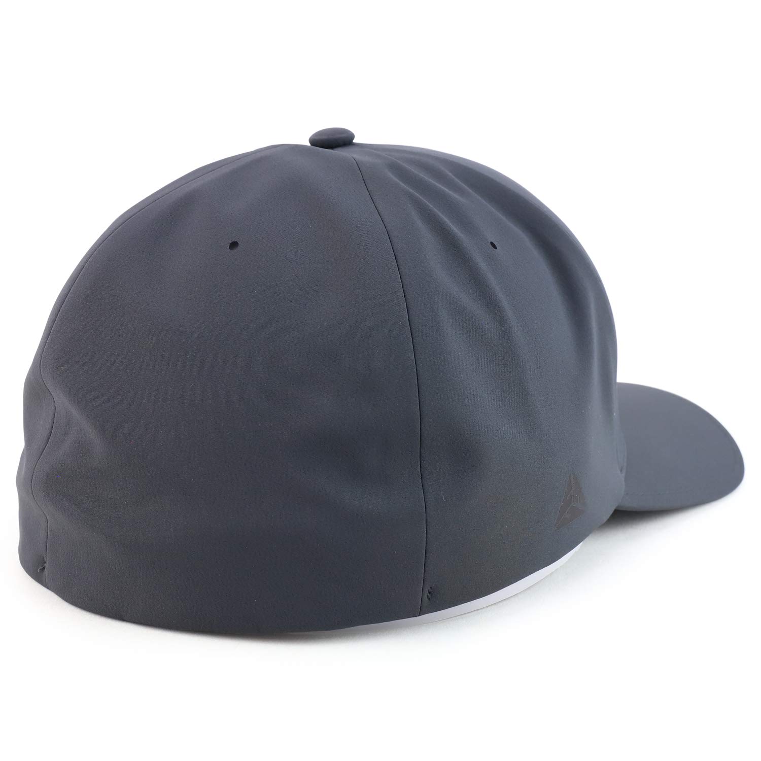 Armycrew XXL Oversize Sweat Free Stain Block Structured Flex Fitted Baseball Cap - Charcoal - 2XL