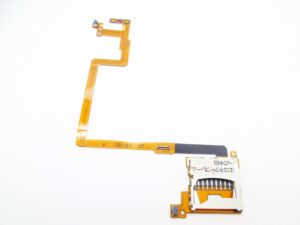 sd card reader slot & l/r shoulder button module flex cable replacement compatible with nintendo dsi