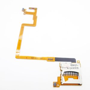 SD Card Reader Slot & L/R Shoulder Button Module Flex Cable Replacement Compatible with Nintendo DSi