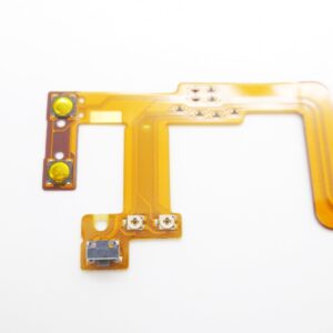 SD Card Reader Slot & L/R Shoulder Button Module Flex Cable Replacement Compatible with Nintendo DSi