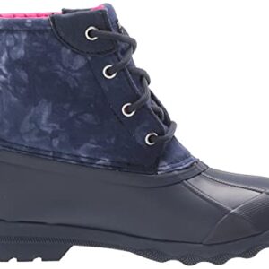 Sperry Port Boot, Navy, 13 US Unisex Big Kid