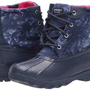 Sperry Port Boot, Navy, 13 US Unisex Big Kid