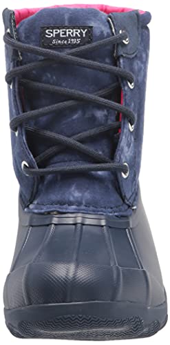 Sperry Port Boot, Navy, 13 US Unisex Big Kid