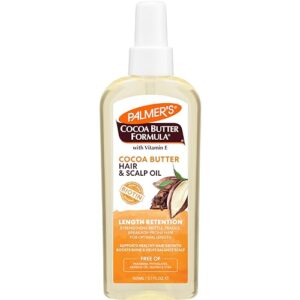 palmer's cocoa butter & biotin length retention hair and scalp oil, 5.1 ounce