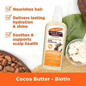 Palmer's Cocoa Butter & Biotin Length Retention Hair and Scalp Oil, 5.1 Ounce