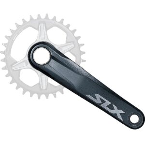 shimano slx fc-m7100 1x crank arms black, 175mm