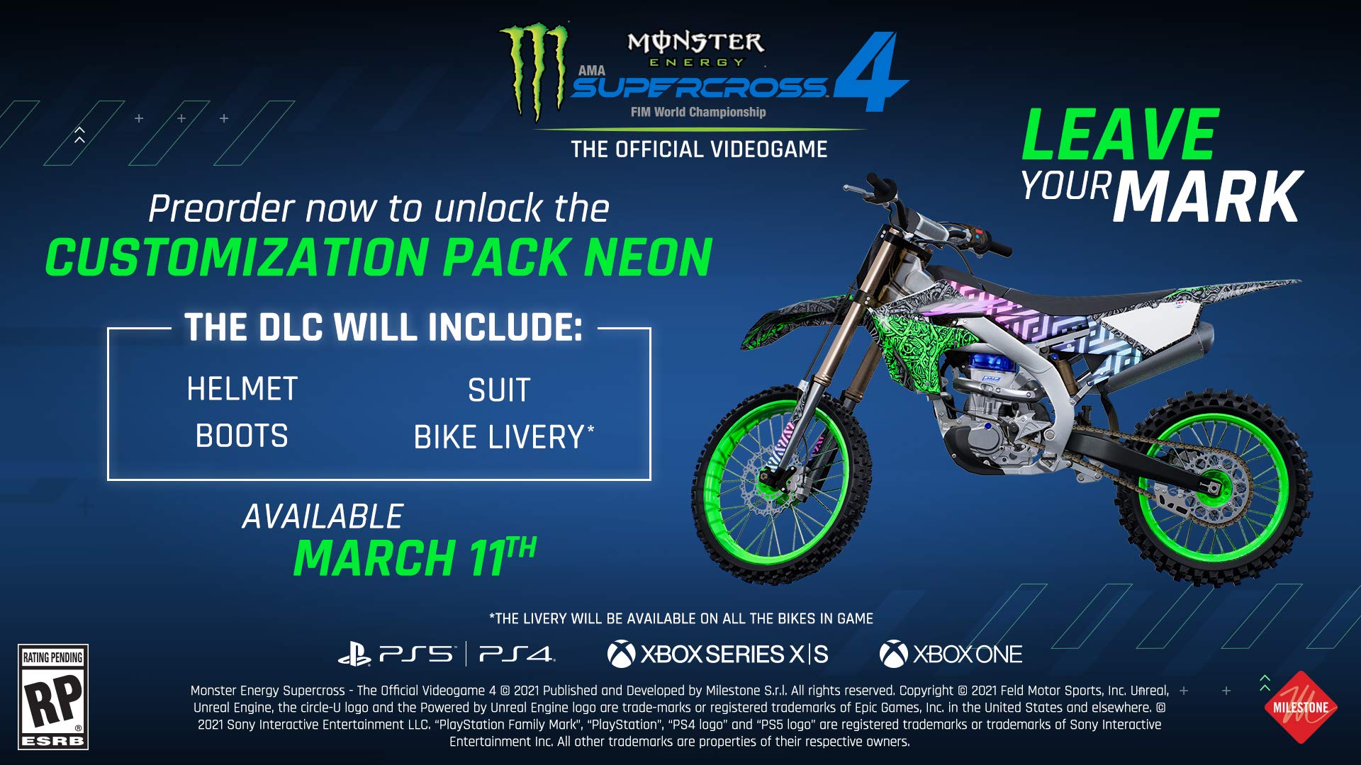 Monster Energy Supercross 4 - PlayStation 5