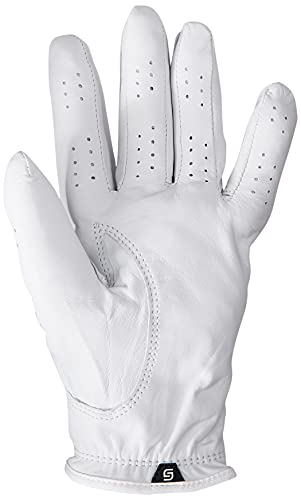 Under Armour Spieth Tour Glove - 1363656-100 - White/Black - LXL