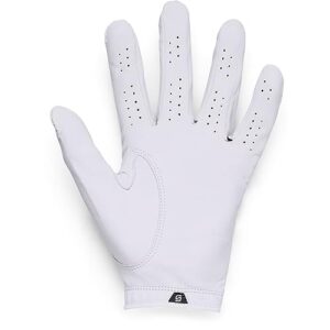 Under Armour Spieth Tour Glove - 1363656-100 - White/Black - LXL