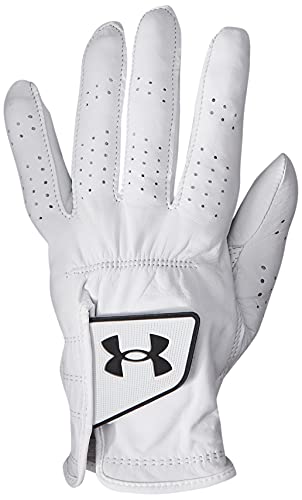 Under Armour Spieth Tour Glove - 1363656-100 - White/Black - LXL