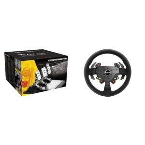 thrustmaster t-lcm pedals (ps5, ps4, xbox series x/s, one, pc) and thrustmaster sparco rally wheel add on r 383 mod (ps5, ps4, xbox series x/s, one, pc)