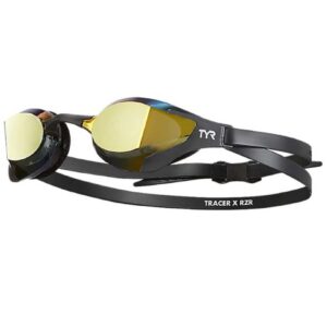 TYR Tracer x Razor Mirrored Race Goggles Adult Fit