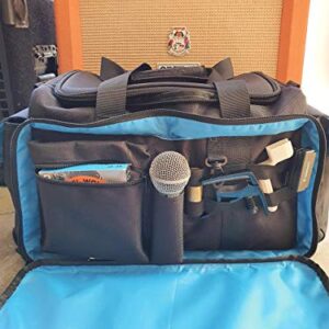 BlueBudgie Musicians Gig Bag, Gear Bag - For Guitarists, Bass Players, Sound Technicians, DJ.