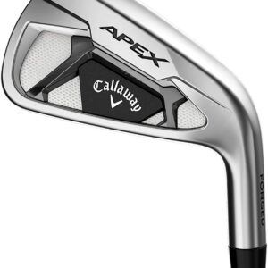 Callaway Apex 21 Iron Set (Set of 7 Clubs: 4-PW, Right-Handed, Graphite, Regular), Black