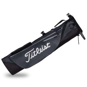 titleist - premium carry bag - charcoal/gray