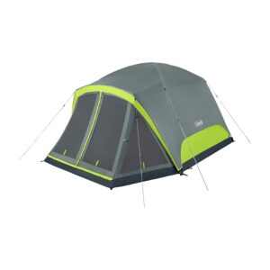 coleman camping tent | skydome tent with screen room