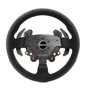 Thrustmaster T-LCM Pedals (PS5, PS4, XBOX Series X/S, One, PC) and Thrustmaster Sparco Rally Wheel Add On R 383 MOD (PS5, PS4, XBOX Series X/S, One, PC)