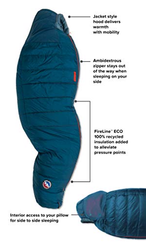 Big Agnes Sidewinder SL 35 Sleeping Bag (650 DownTek) Long