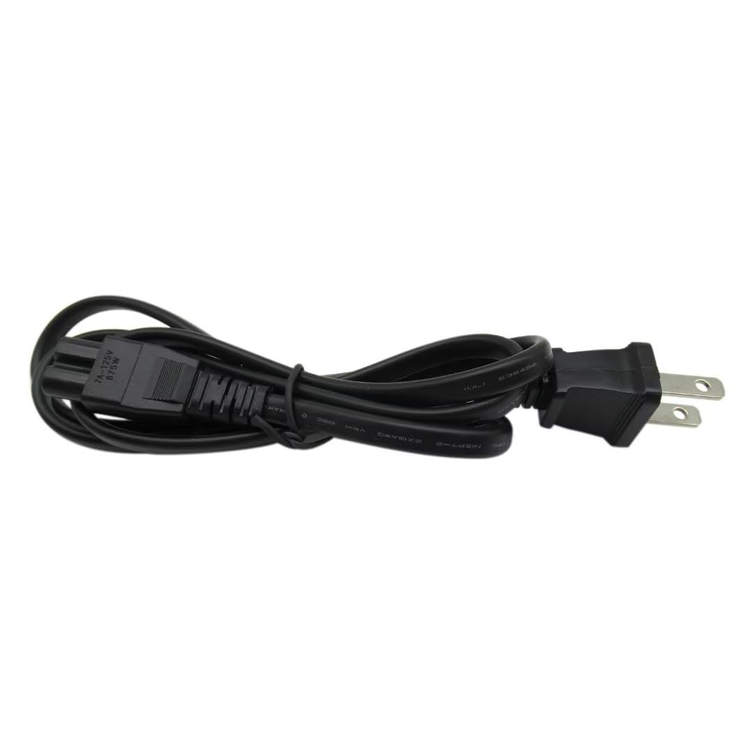 Gxcdizx AC Power Cord + AV Cable for Sony Playstation 2 PS2