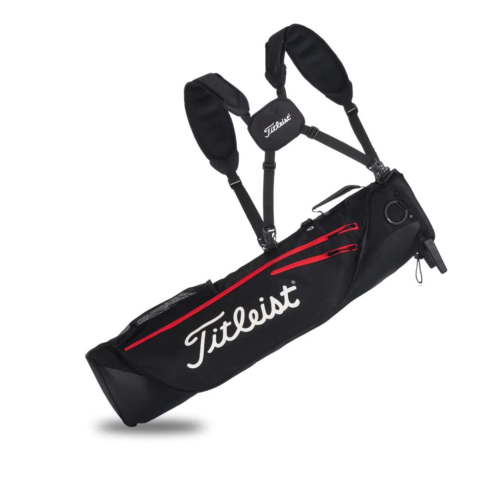 Titleist - Premium Carry Bag - Black/Red/White