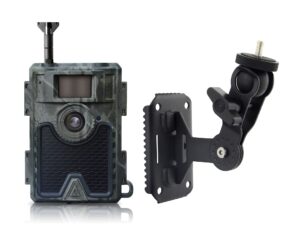 winghome cellular trail camera, wildlife trail hunting scouting camera,farm monitoring ip66 waterproof 24mp fhd 4g-lte no glow 1080p 0.4s trigger with app and sim card+ trail camera mounting bracket