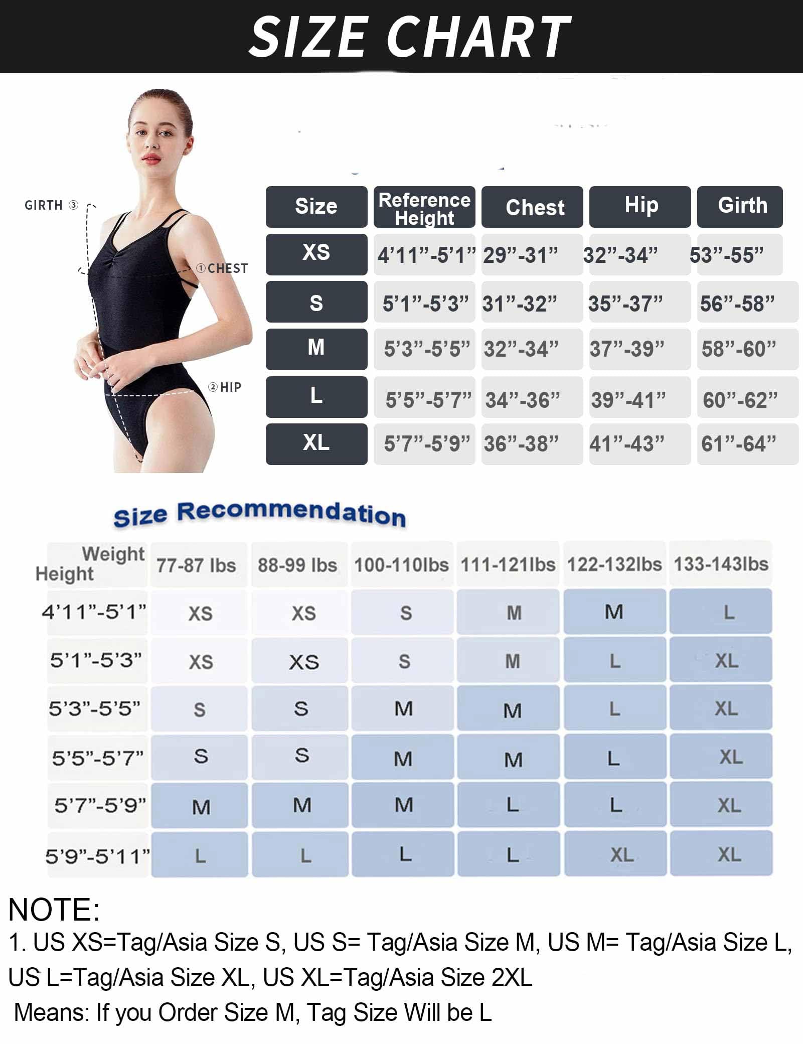 Daydance Black Dance Leotards for Women, Short Sleeve Lace Spandex Ballet Outfits with V Neck