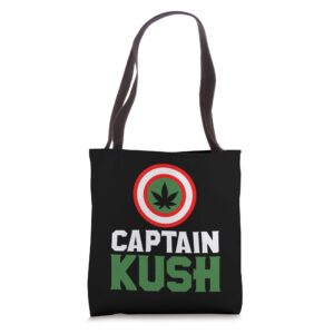 captain kush | marijuana cannabis weed/pot ganja stoner tote bag