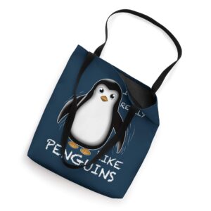 Cute Penguins Gifts for Women Men Kids Girls Funny Penguin Tote Bag