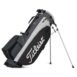 titleist - players 4 plus golf bag - charcoal/black/gray