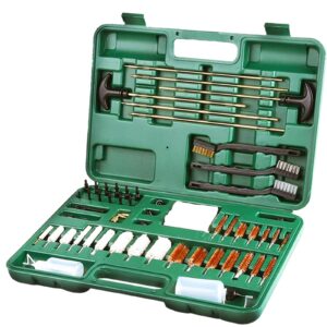 universal gun cleaning kit for .223 5.56 .308 7.62 .410 cal,rifle cleaning kit for hunting handgun shotgun pistol all guns