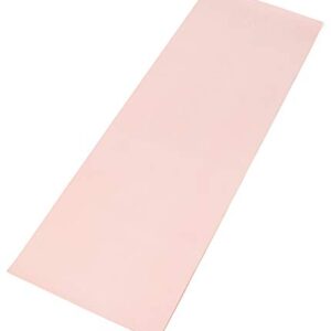 Love Sweat Fitness Premium Yoga Mat | 5mm Pink and Marble Pattern Reversible Non-Slip Exercise Mat for Yoga and Floor Workouts