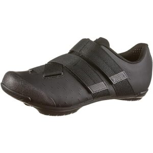 fizik unisex x10 terra powerstrap x4 black 39.5 (7 us), gravel clip-in comfortable shoes, men