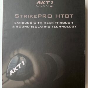 AKT1 Sport StrikePRO HTBT,Bluetooth Headphones with Hear Through and Sound Isolating Technology,4X Sound Amplification Hearing Protection for Shooting,Hunting and DIY Projects,NRR 29,10+ Hour Battery