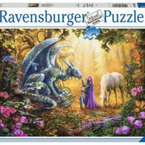 Ravensburger Dragon Whisperer 500 Piece Jigsaw Puzzle for Adults | Unique and Intricate Design | Premium Quality Material | Engaging and Relaxing Puzzle Game | Ideal Gift for Puzzle Enthusiasts