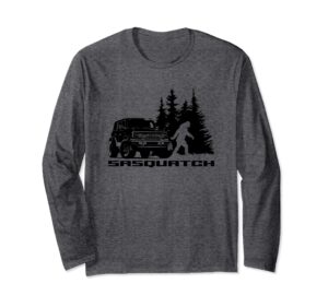 ford bronco sasquatch long sleeve t-shirt