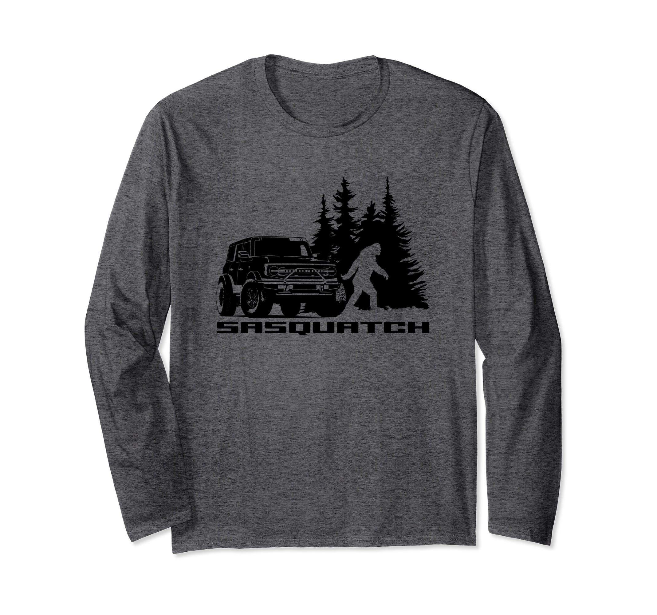 Ford Bronco Sasquatch Long Sleeve T-Shirt