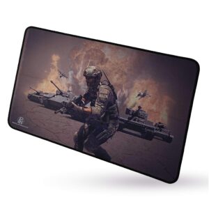 gun cleaning mat for all guns by ph - gun mat measures 11"x17"x 0.3 mm - oil and solvent resistant padded non-slip - compatible with small to large pistols - workbench mat for firearm - stitched