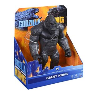 MonsterVerse MNG07310 Godzilla vs Kong Giant King Kong, Black, 11"